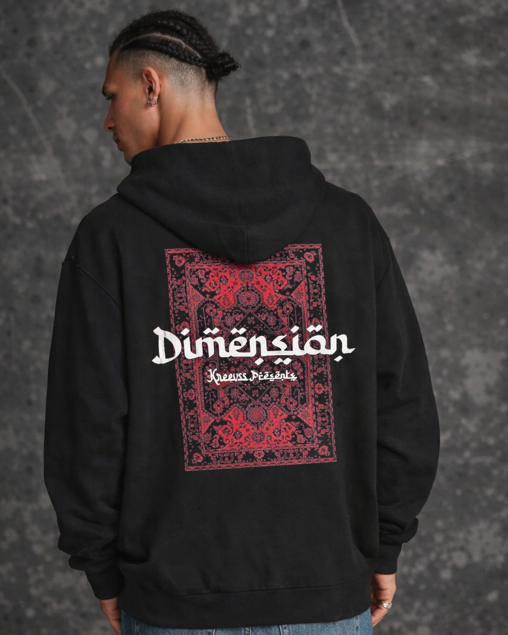 Dimension Oversize Hoodie – Buraq Wear
