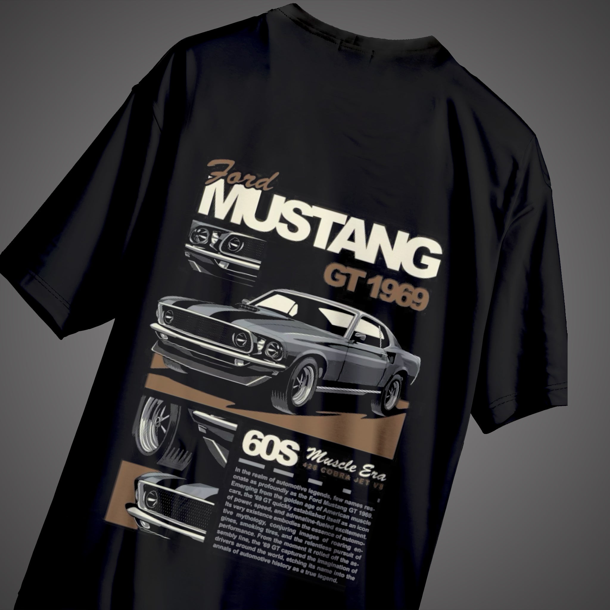 Oversize Ford Mustang – Buraq Wear
